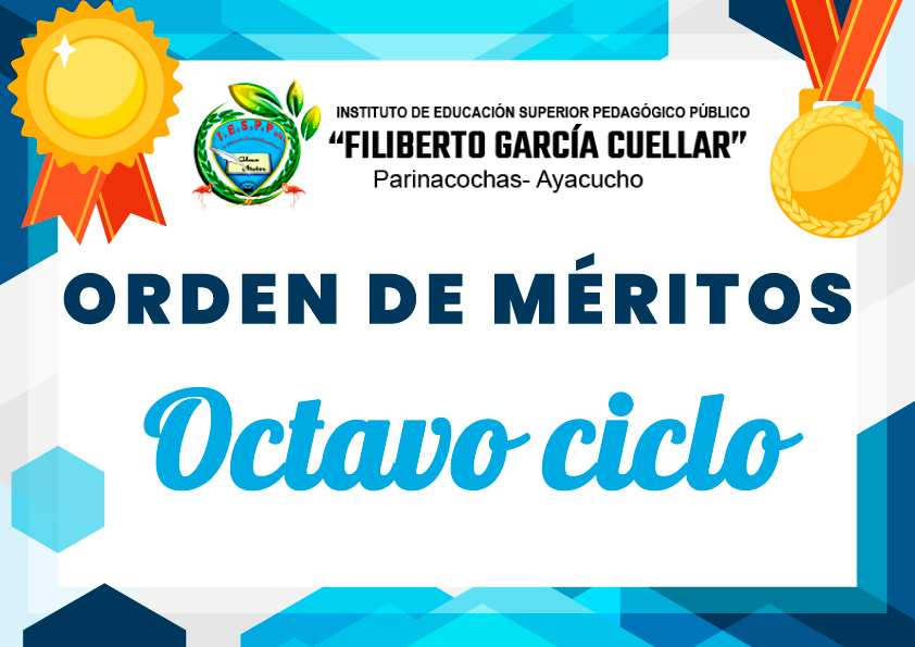 Octavo ciclo | EESPP FILIBERTO GARCÍA CUELLAR